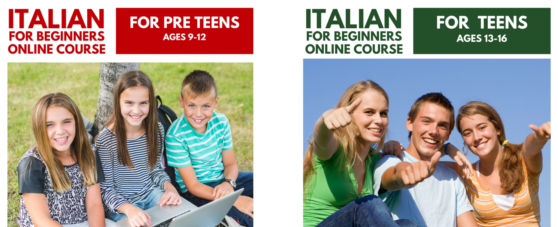 Italian Beginners Courses For Pre-Teens & Teens | Malta University ...