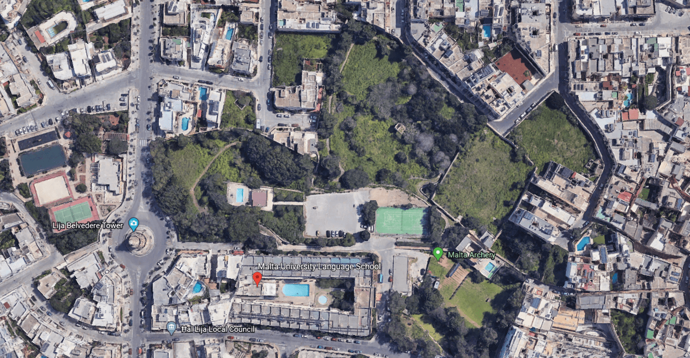 University Of Malta Map